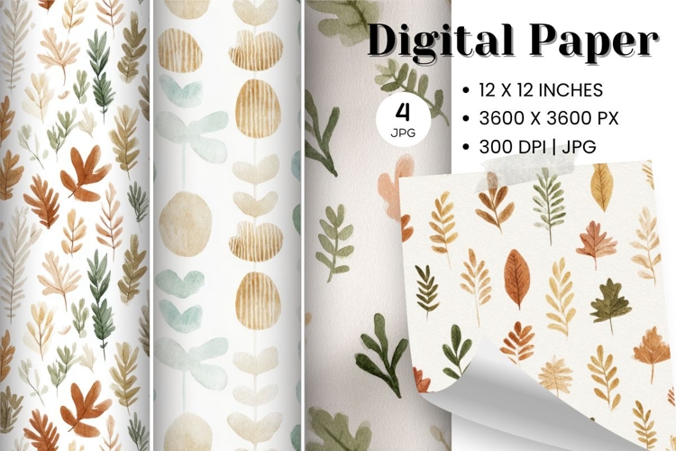 Leaf Fall Autumn Background Wallpaper Pattern_16