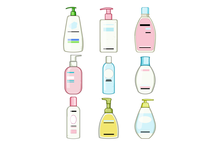 shampoo baby set cartoon (6570137)