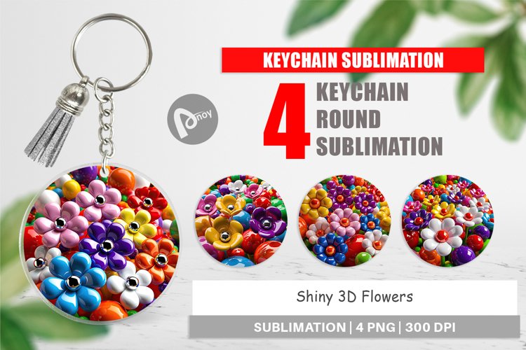 12 Bundle Keychain Sublimation Designs
