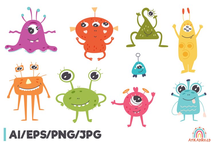 Alien Clipart | Design Bundles