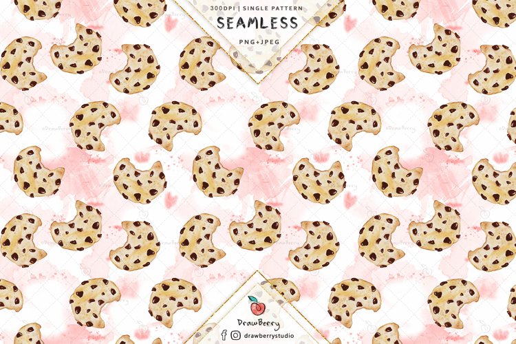 Cookies Seamless Pattern SP026