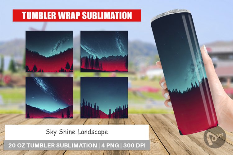 12 Pack tumbler sublimation background