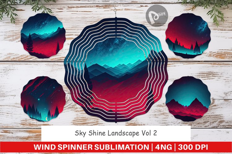 Wind Spinner | Sublimation Spinner Design