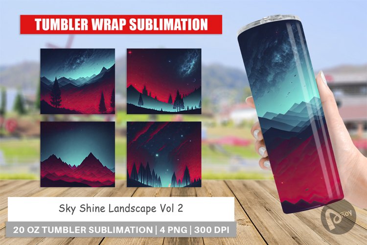 12 Pack tumbler sublimation background