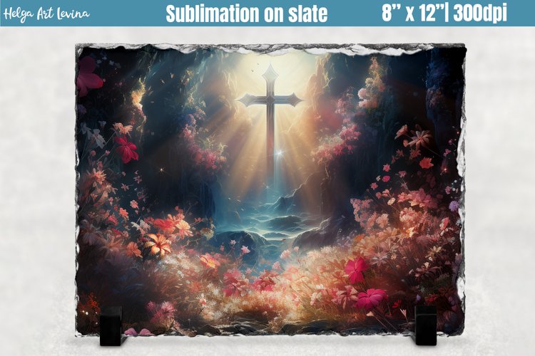Religious Sublimation on slate (3054920)