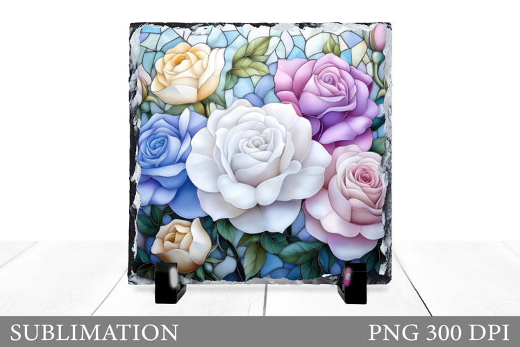 Roses Sublimation. Roses Slate Sublimation (5435114)