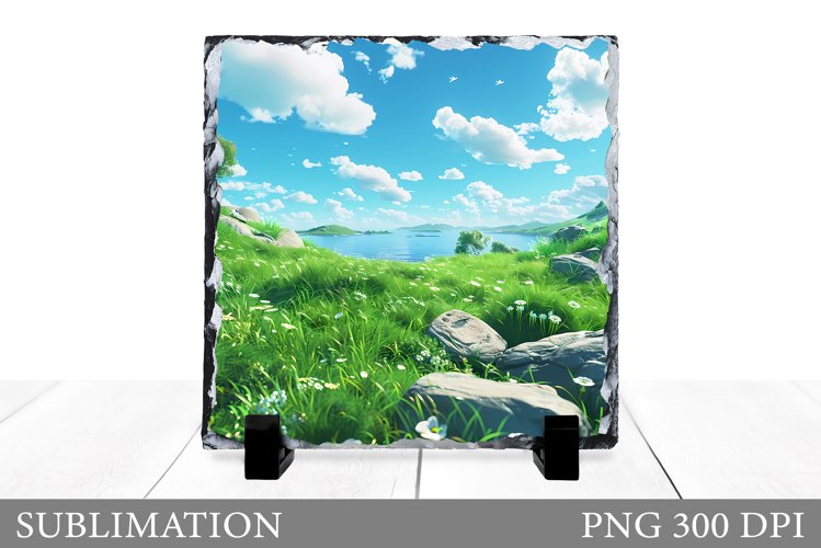 Summer Sublimation. Summer Slate Sublimation