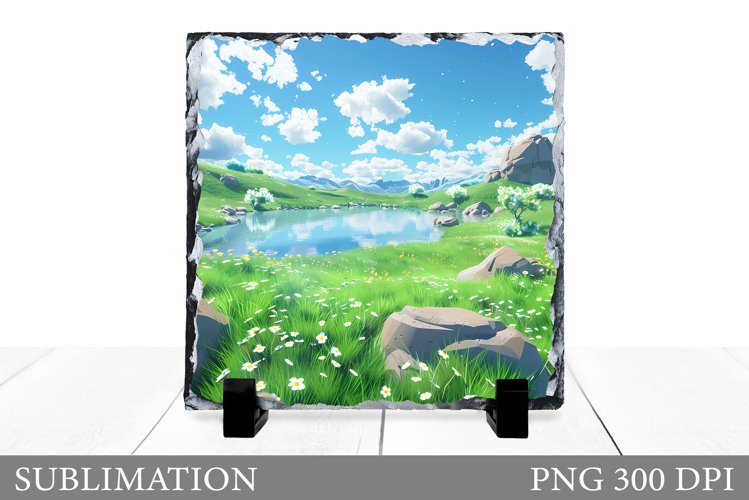 Summer Slate Sublimation. Summer Sublimation