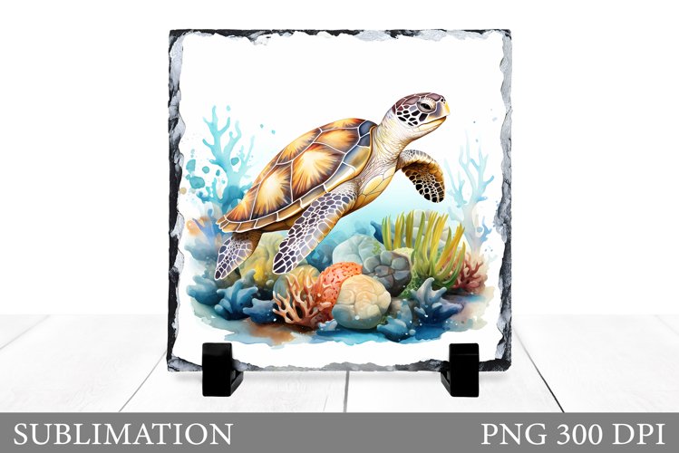 Turtle Sublimation. Turtle Slate Sublimation (3616202)
