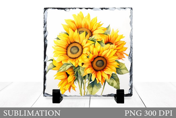 Sunflowers Sublimation. Sunflowers Slate (3723743)
