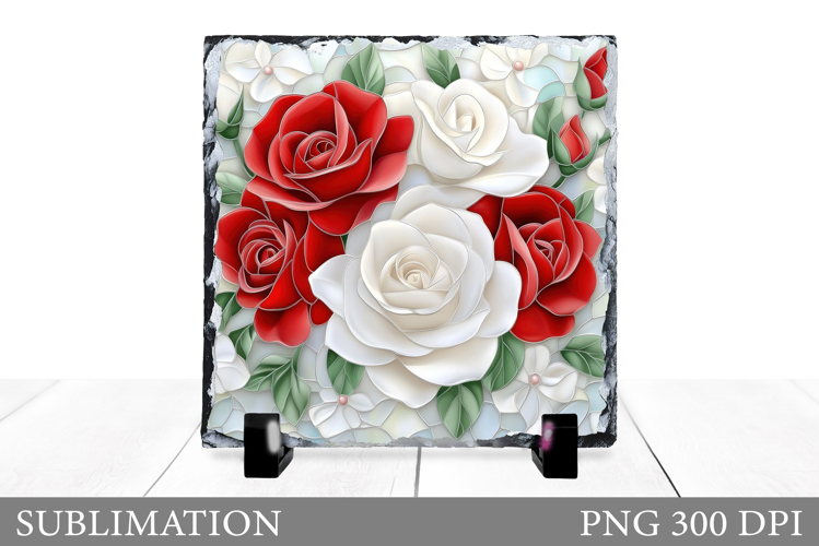 Roses Sublimation. Roses Slate Sublimation (5435109)