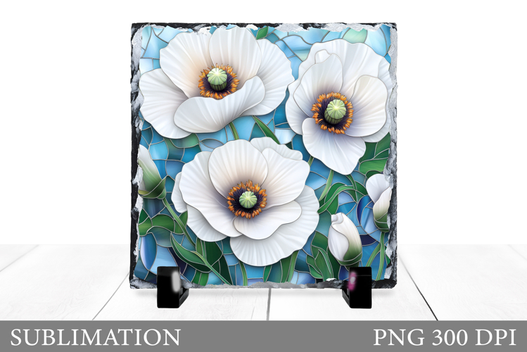 Flowers Sublimation. Flowers Slate Sublimation (5435140)