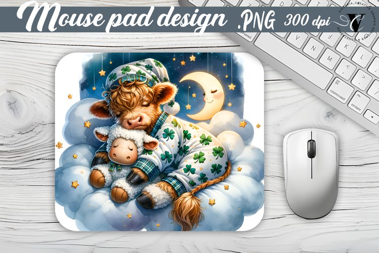 Mouse Pad | Cute Sleeping Animals (3653715)