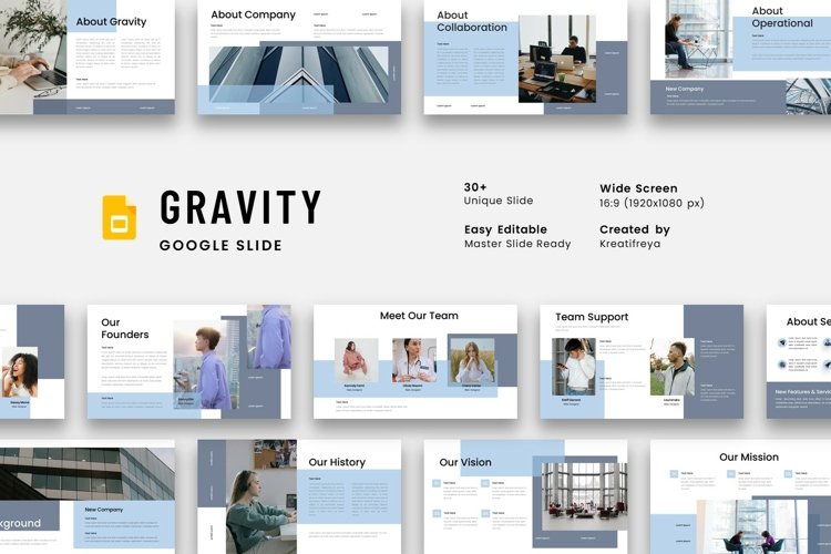 Gravity-Business Google Slide Template