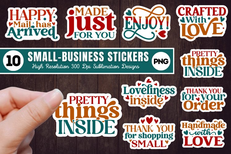 Small Business Stickers Bundle,Quote Sticker Bundle