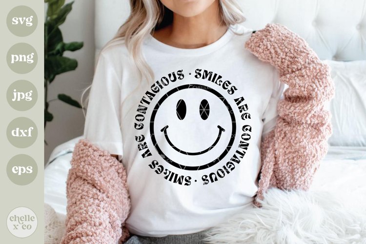 Smiles Are Contagious SVG PNG JPG