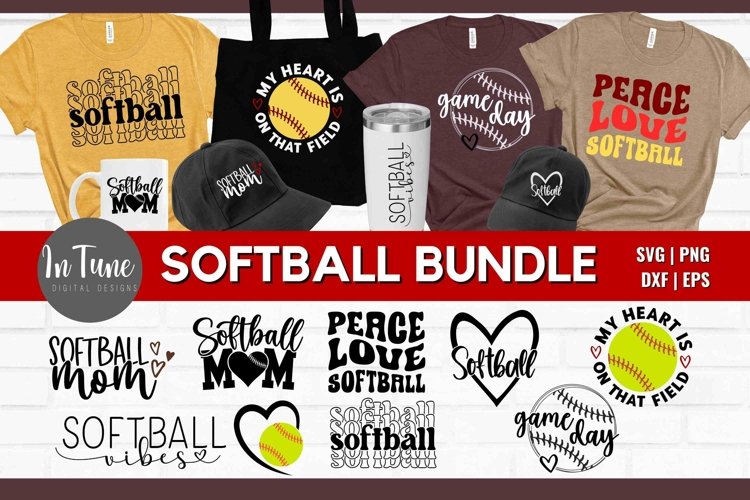 Softball SVG Designs