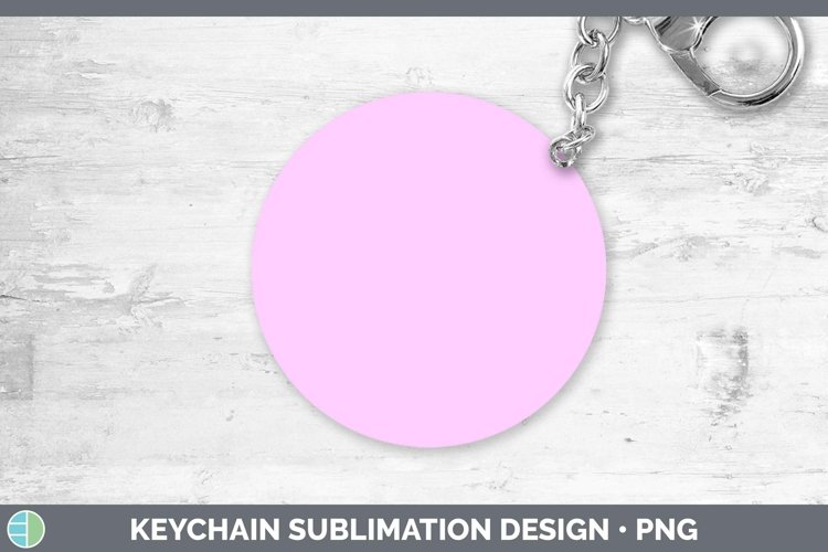 Solid Color - Berry 1 ffcd Keychain Sublimation Keyring Desi