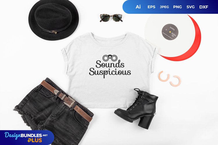 Sounds Suspicious SVG File