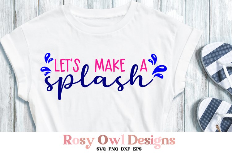 Let's Make a Splash SVG