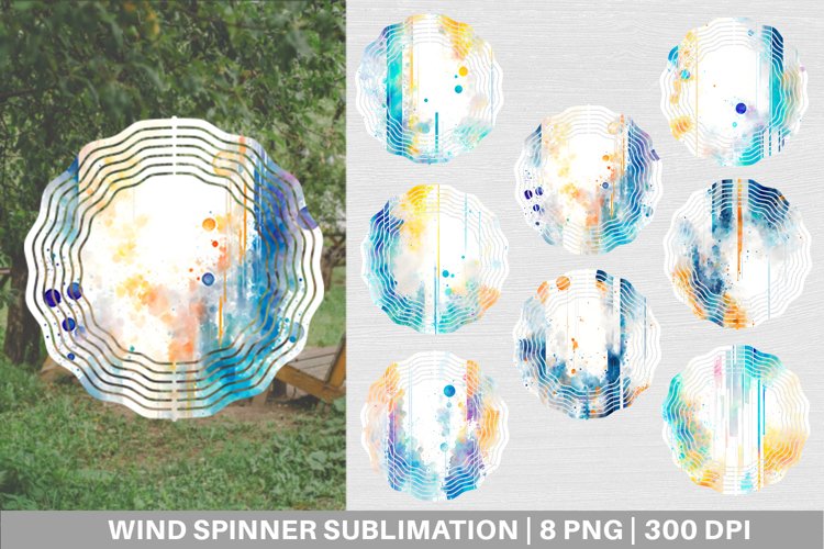 Wind Spinner | Sublimation Spinner Design