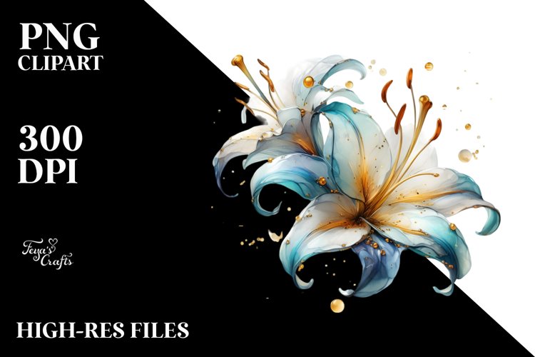 Abstract Lily|Creative Artwork