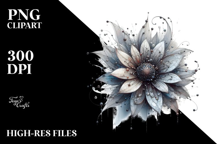 Daisy Watercolor Splash