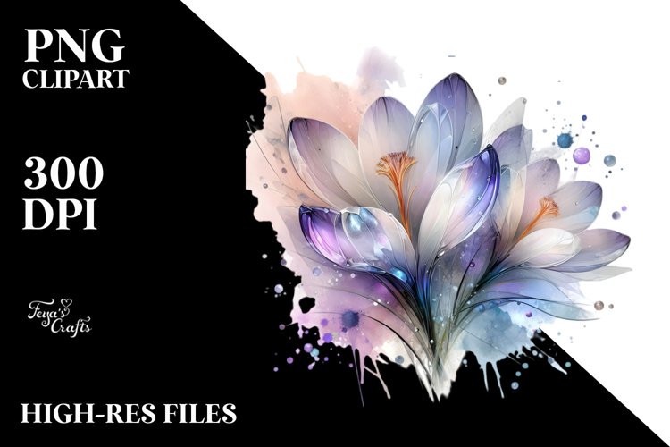 Shiny Crocus Material PNG