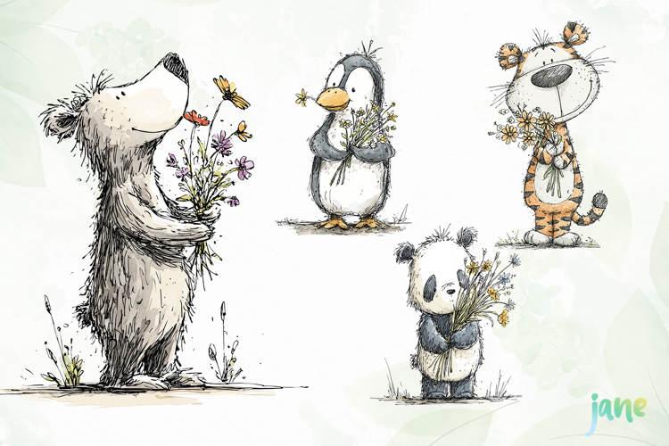 Spring Animals Clipart (6450138)