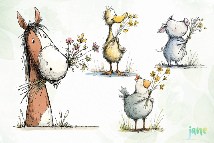 Spring Animals Clipart (6450136)