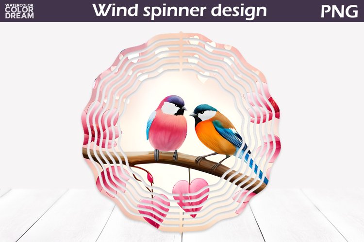 Spring Birds Wind Spinner | Wind Spinner (3398850)