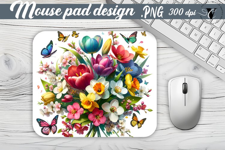 Mouse Pad | Spring flowers (3423382)