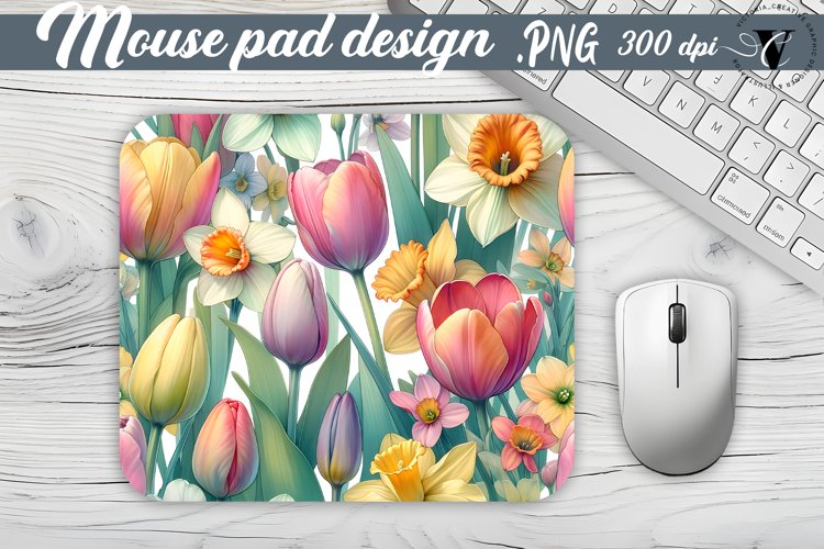 Mouse Pad | Spring flowers (3423415)