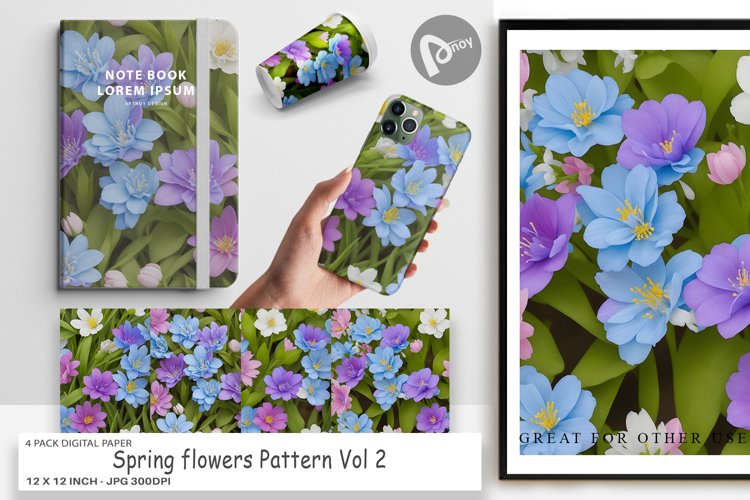 Floral | Digital Paper Seamless Pattern