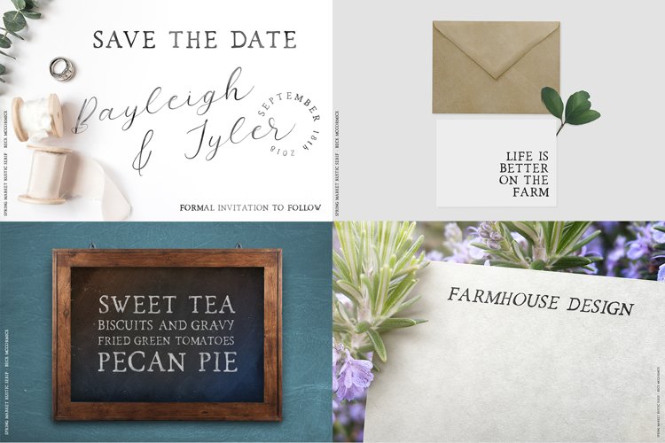 The Spring Font Bundle - Free Font Of The Week | Font Bundles