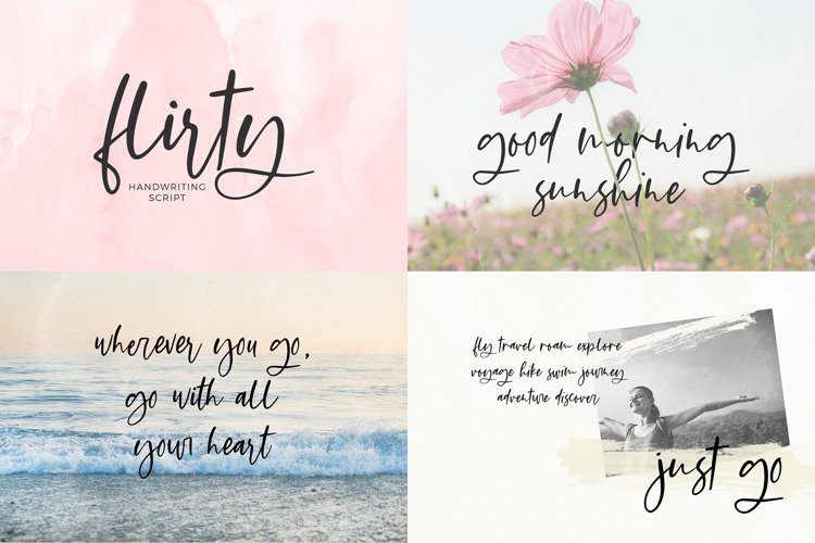 The Spring Font Bundle - Free Font Of The Week | Font Bundles