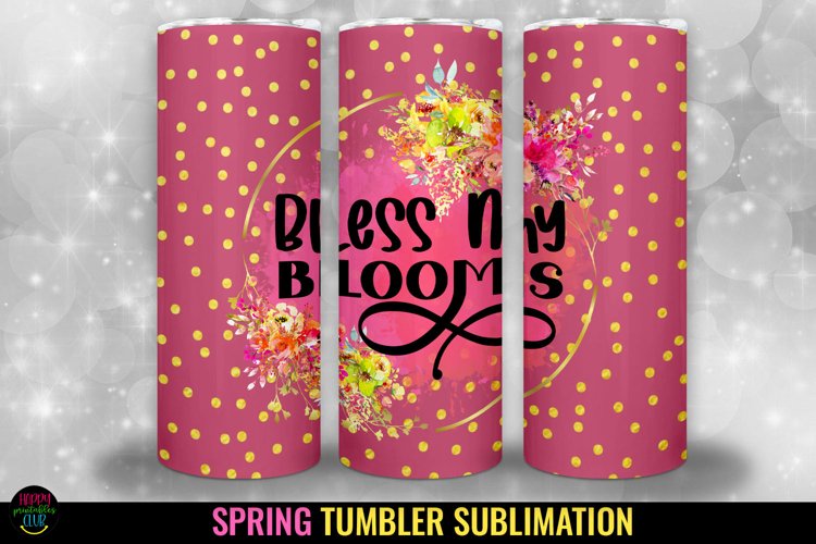 Spring Tumbler Sublimation I 20 Oz Spring Skinny Tumbler