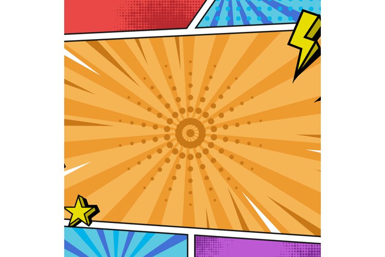 Square comic style wallpaper or background (5091238)