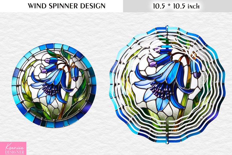 Wind Spinner Sublimation Design.