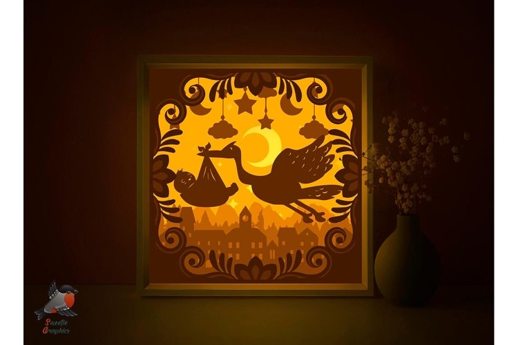 Shadow Box Svg | Design Bundles