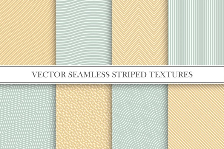 Classic seamless striped patterns