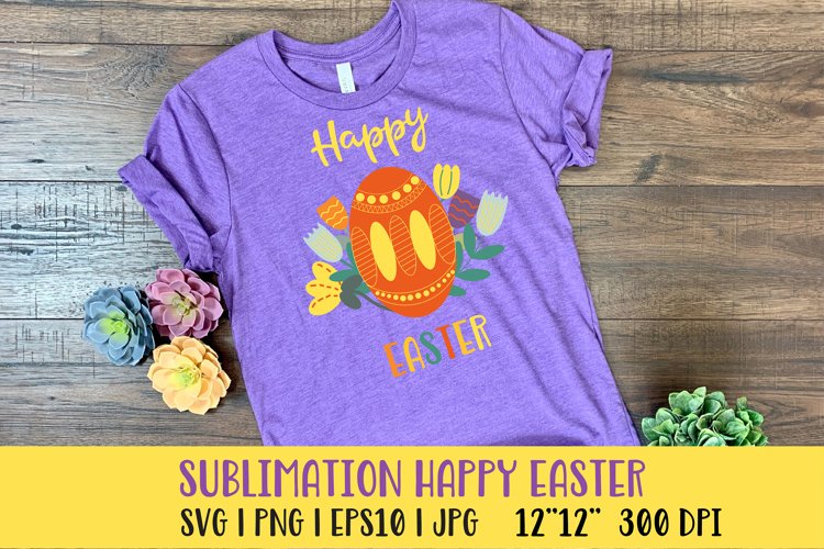 Sublimation Happy Easter (1899378)