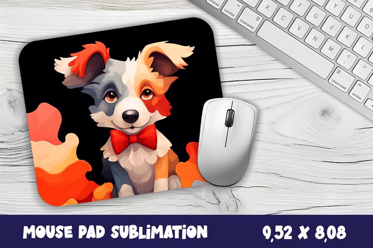 Animal Mouse Pad Sublimation Design | Dog mouse (2938564)