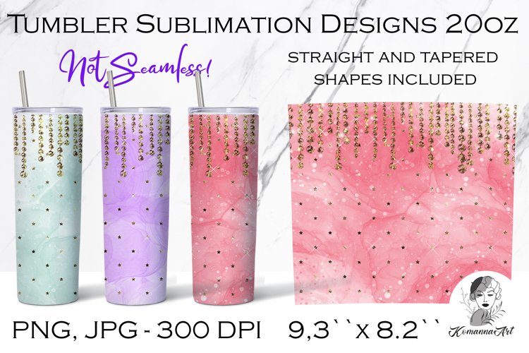 20 Oz Sublimation Tumbler Template