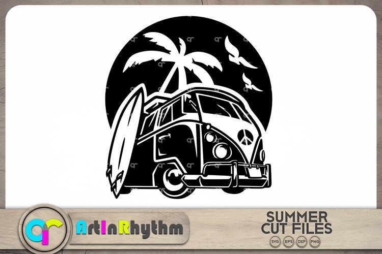 Summer SVG / Surf Van SVG