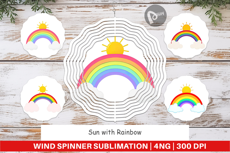 Wind Spinner | Sublimation Spinner Design