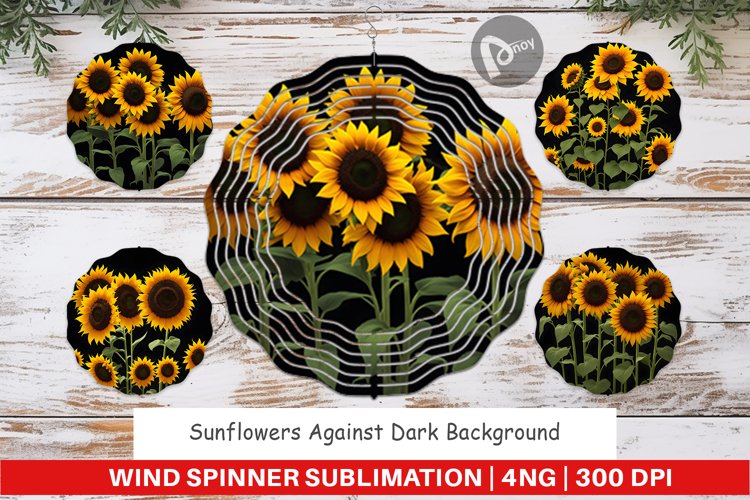 Wind Spinner | Sublimation Spinner Design