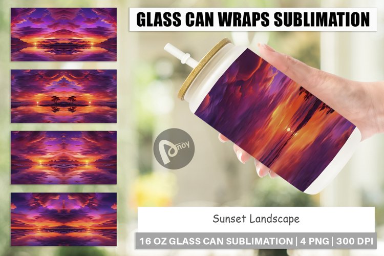 Glass Can Wraps Bundle