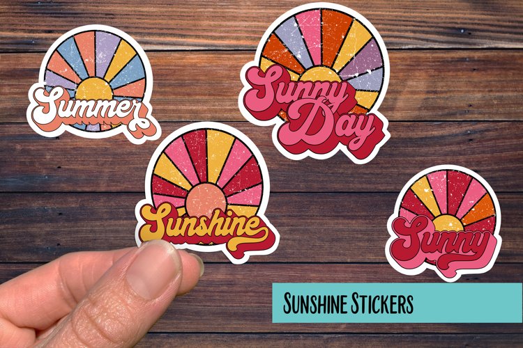 Sunshine PNG Sticker Pack