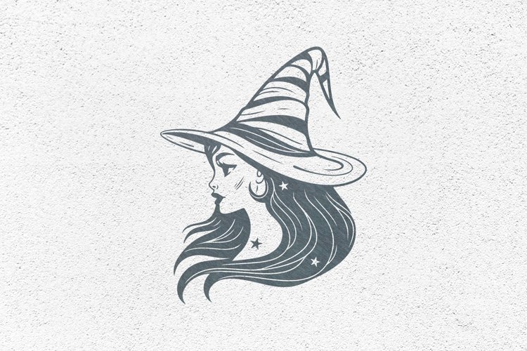 Witch SVG, Halloween Witch SVG Cricut Silhouette (2879283)